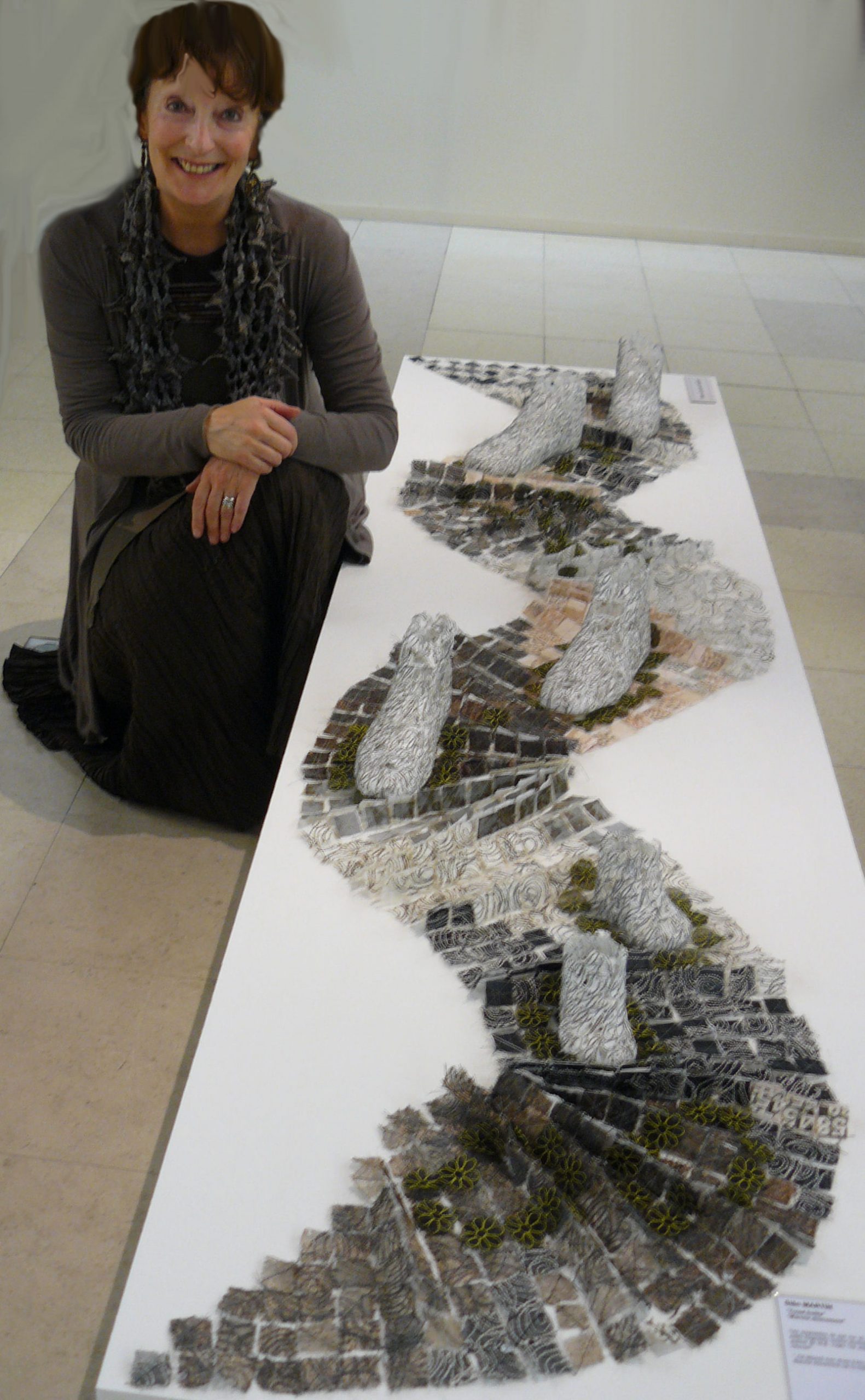 Tread Softly - Siân Martin Textile Artist